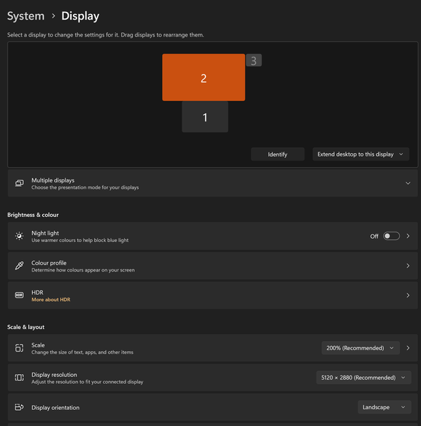 Apple Studio Display on Windows