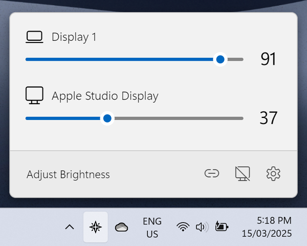 Apple Studio Display on Windows